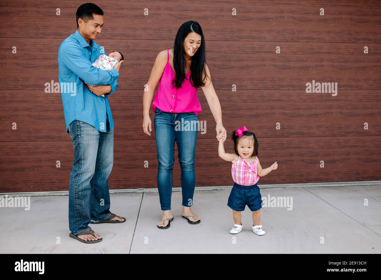 Asian american family mom dad father hi-res stock photography and images - Alamy