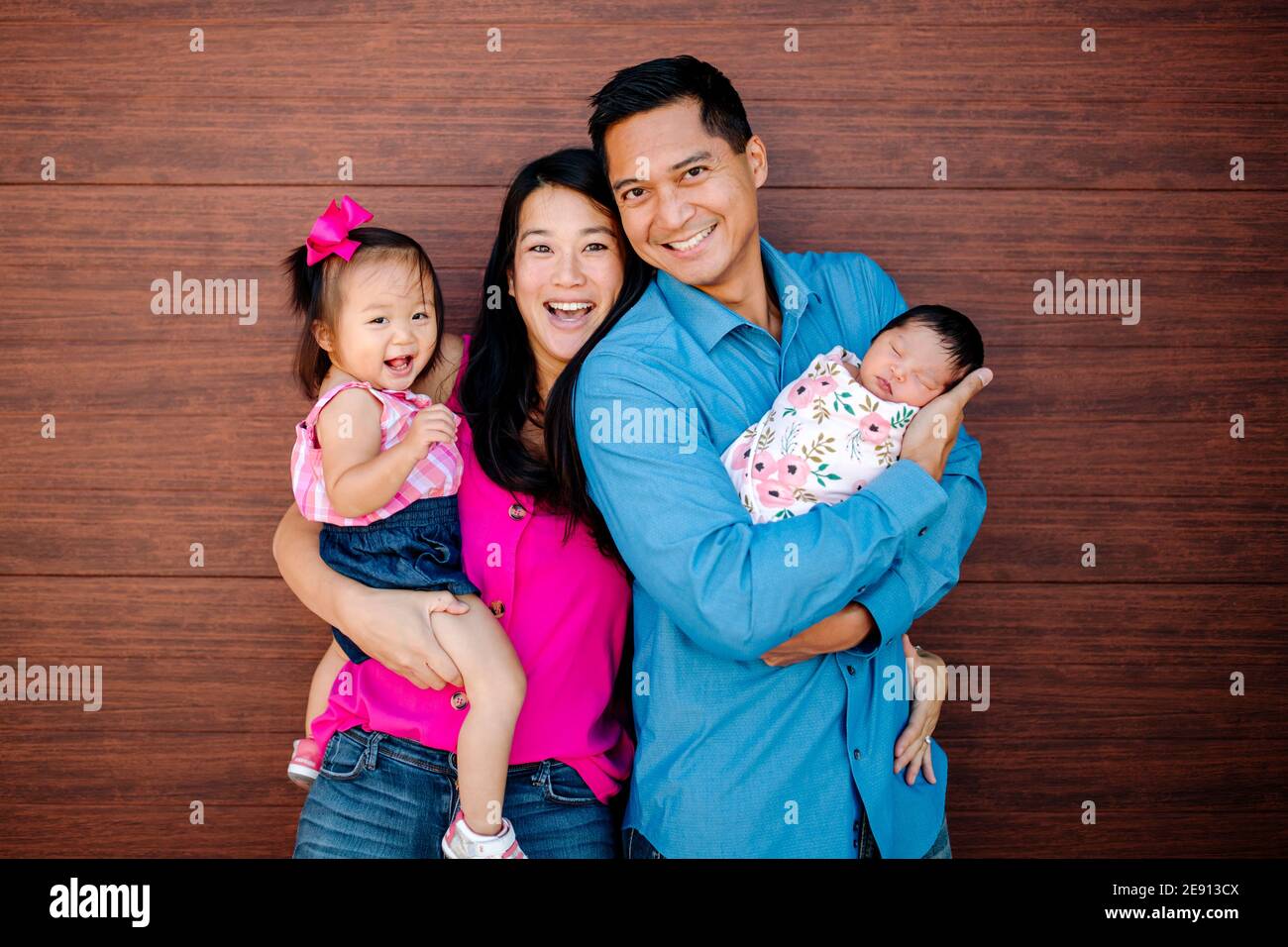 Asian american family mom dad father hi-res stock photography and images - Alamy
