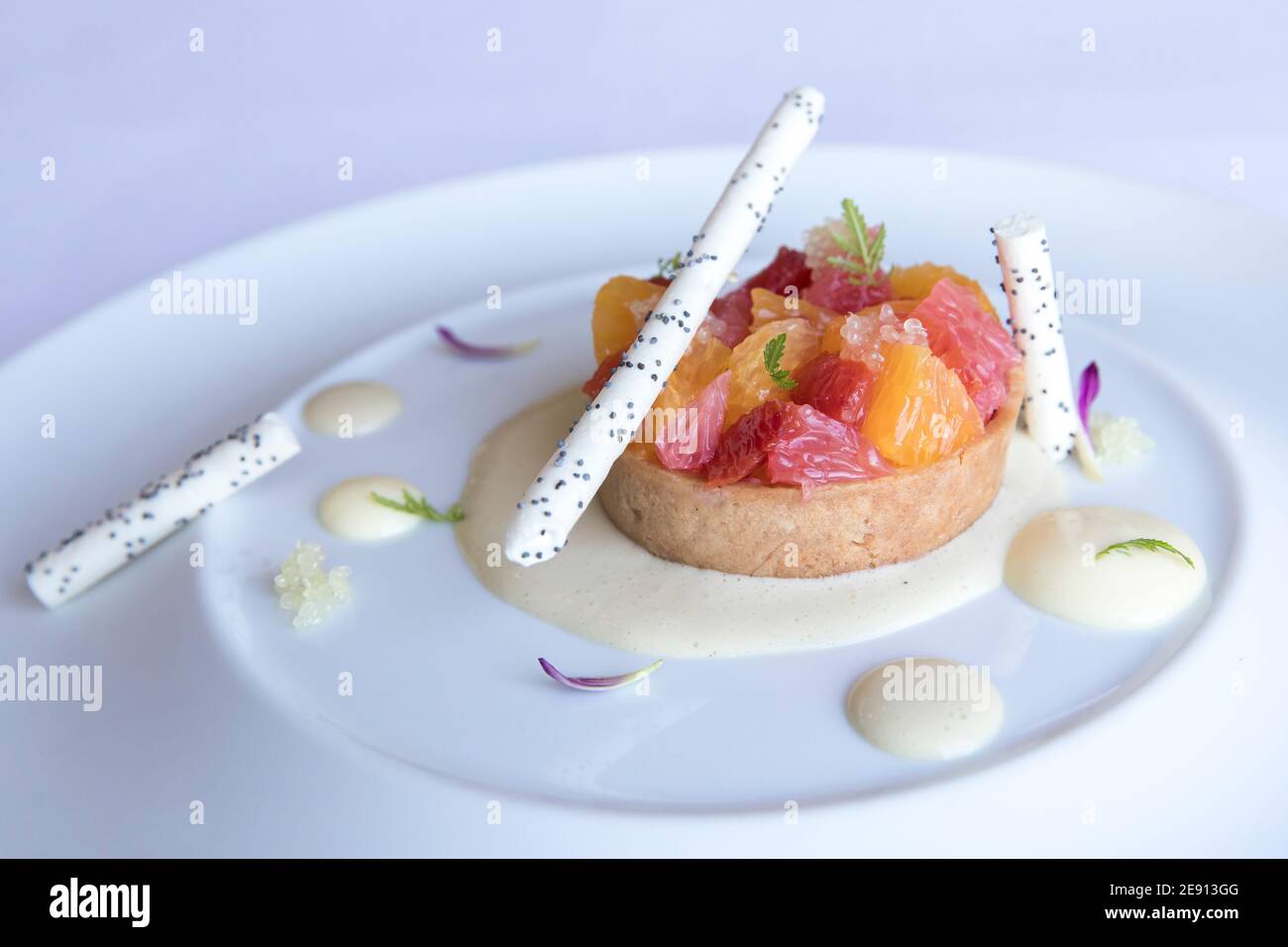 Plated Desserts Tart