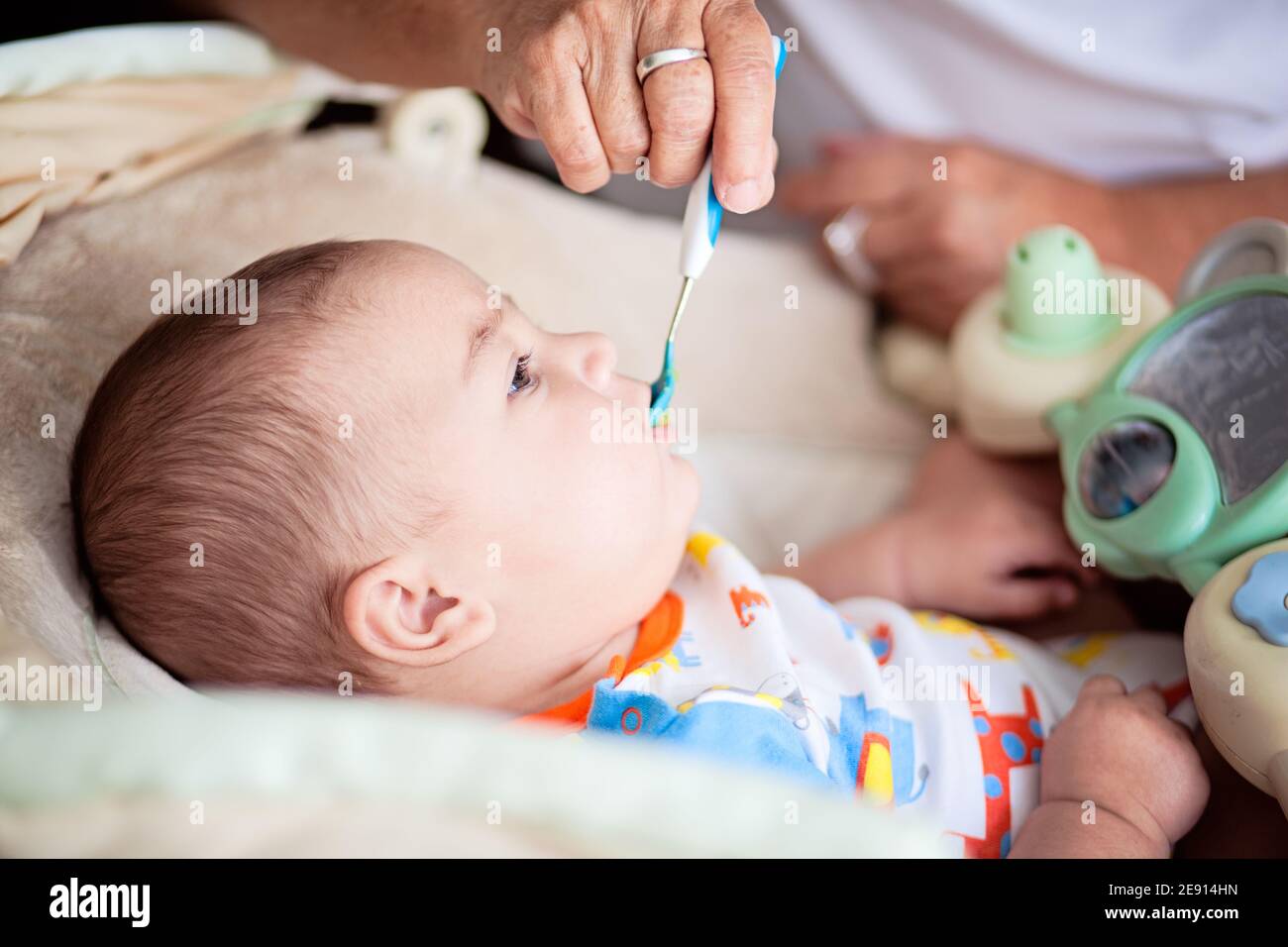 Babys first milestone hi-res stock photography and images - Alamy
