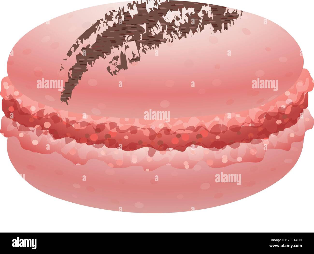 French macaroon icon, cartoon style Stock Vector Image & Art - Alamy