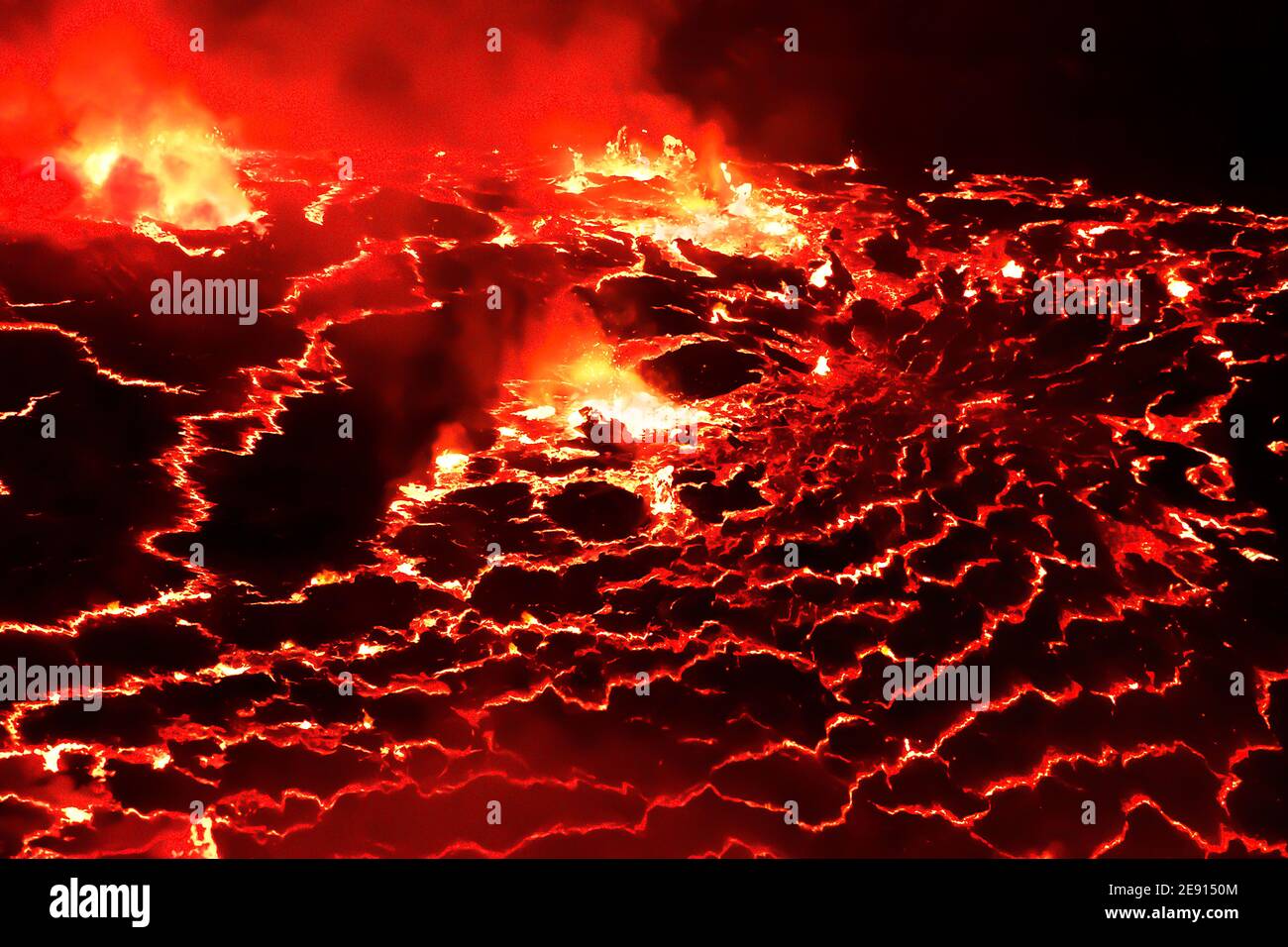 Nyiragongo volcano hi-res stock photography and images - Alamy