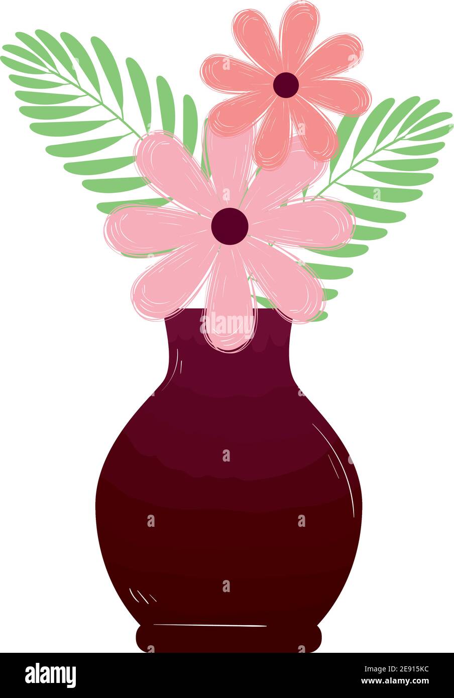 Bouquet base Stock Vector Images - Alamy