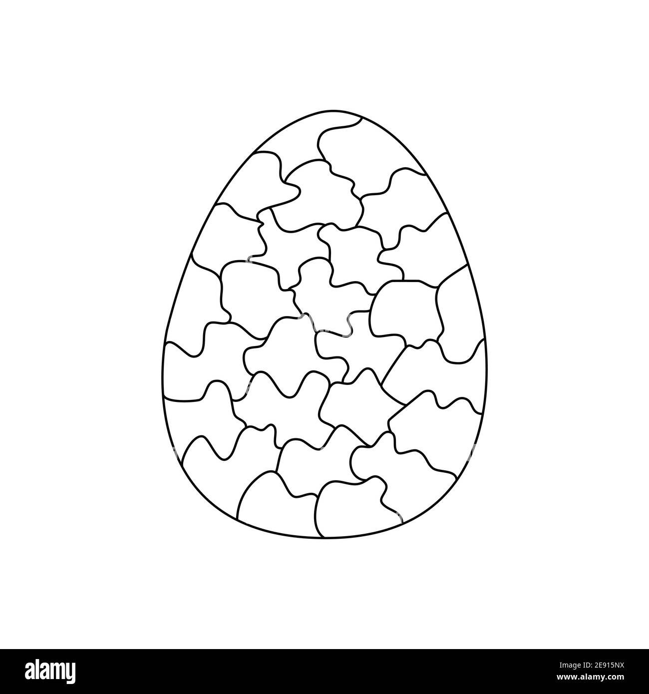 Easter shapes Black and White Stock Photos & Images - Alamy