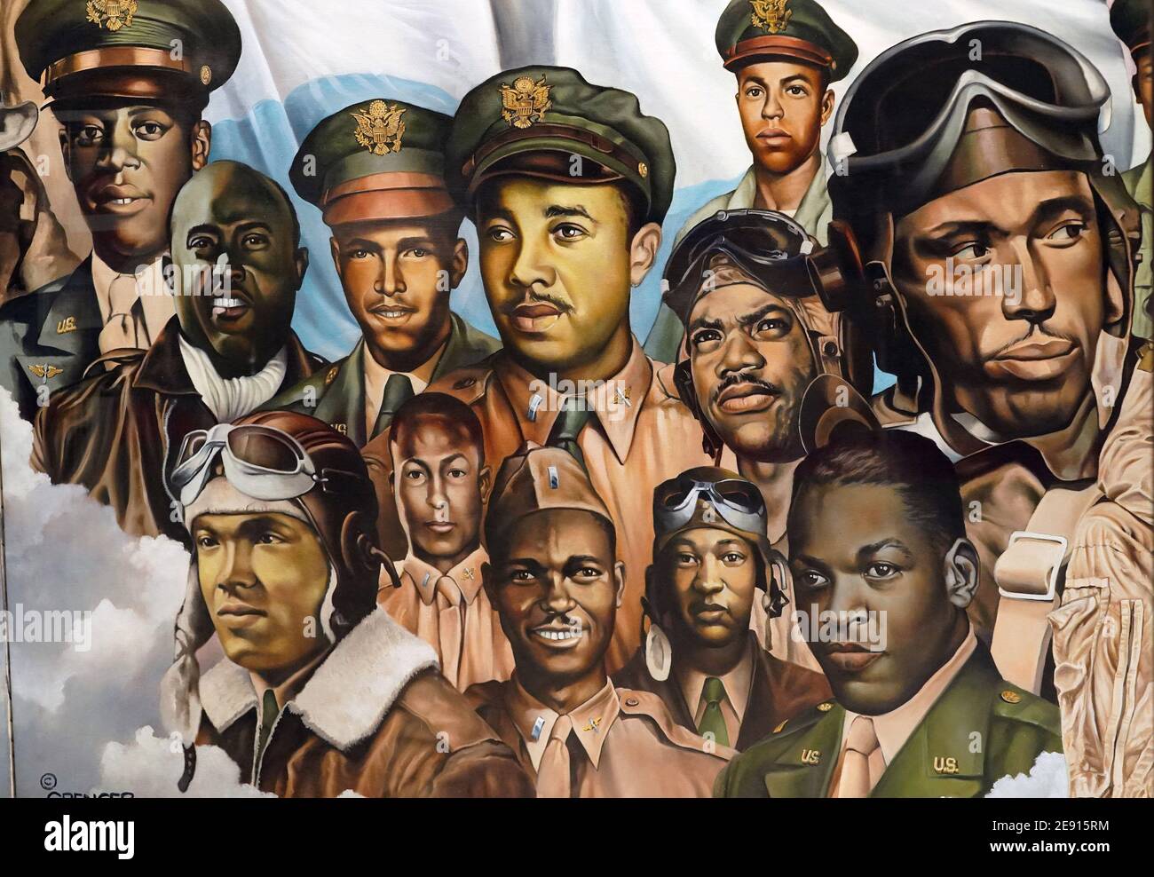 St. Louis, United States. 01st Feb, 2021. The Tuskegee Airmen are ...