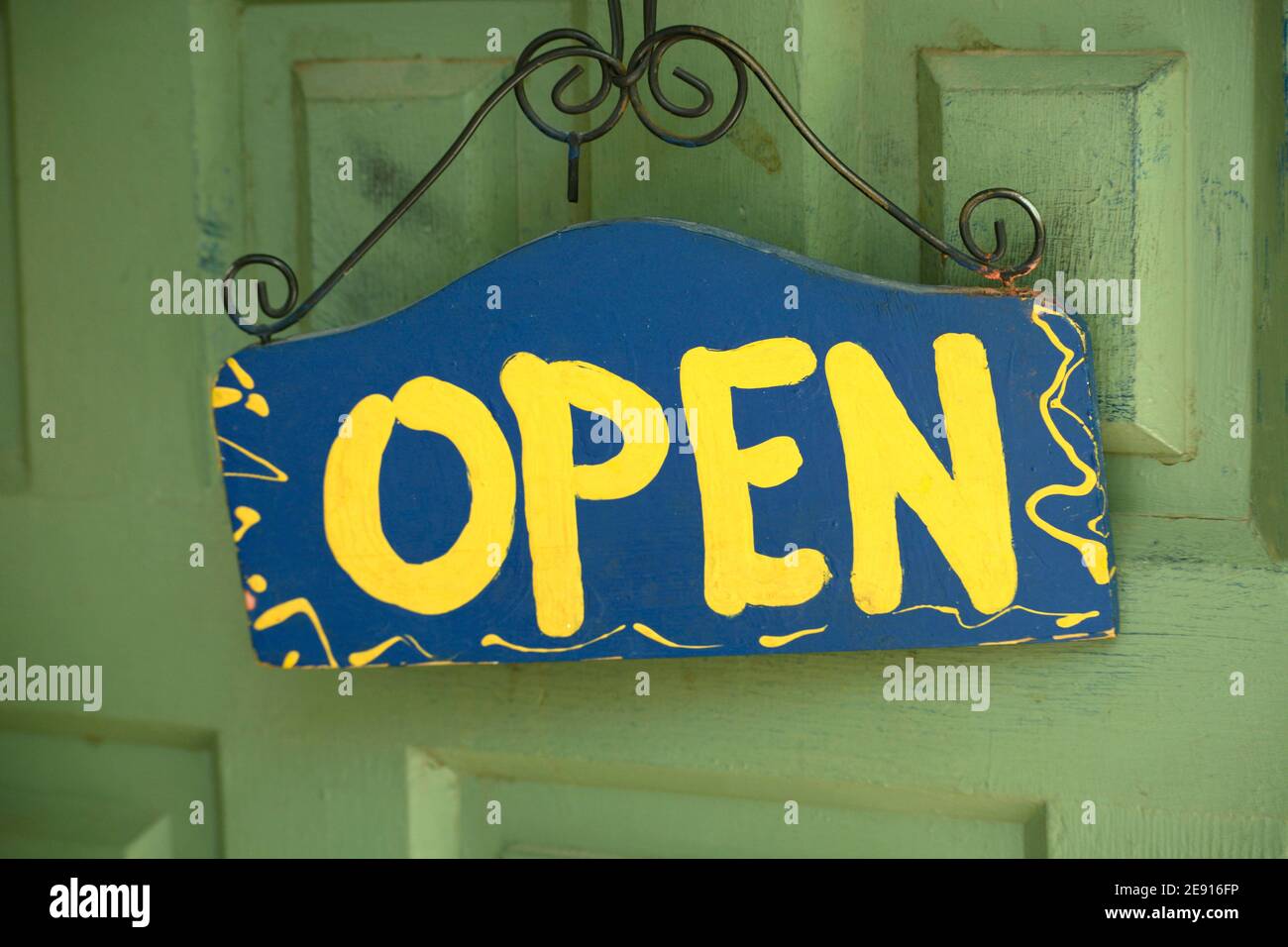 Retail open sign hi-res stock photography and images - Alamy