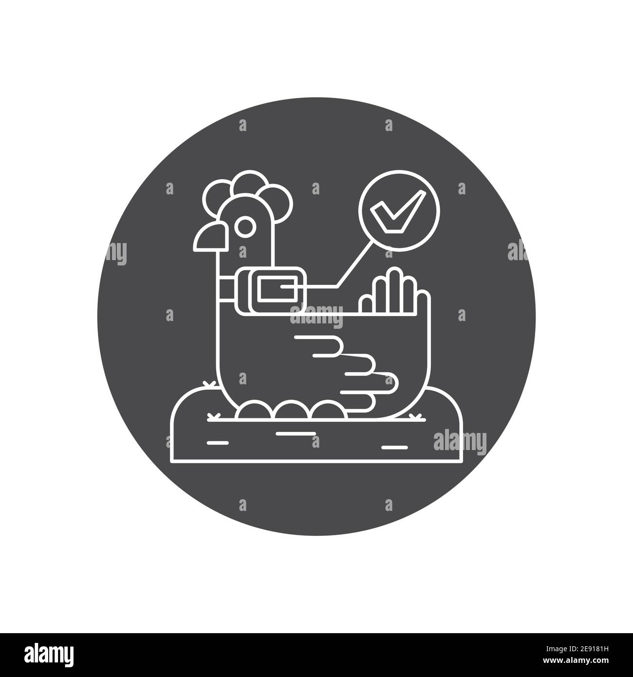 System monitoring the chicken, hen with help of sensors. Smart farming ...