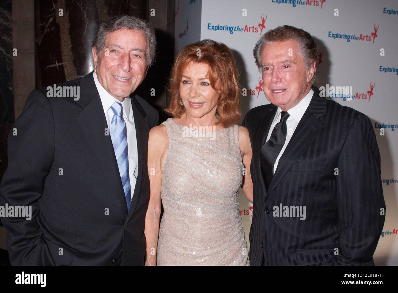 Tony Bennett, Joy Philbin and Regis Philbin attend the 6th Annual ...