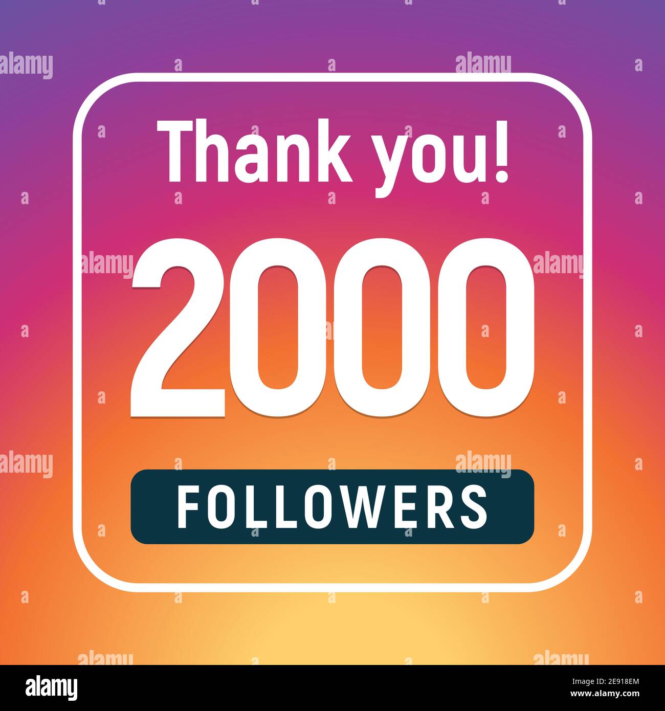 2k follower Stock Vector Images - Alamy