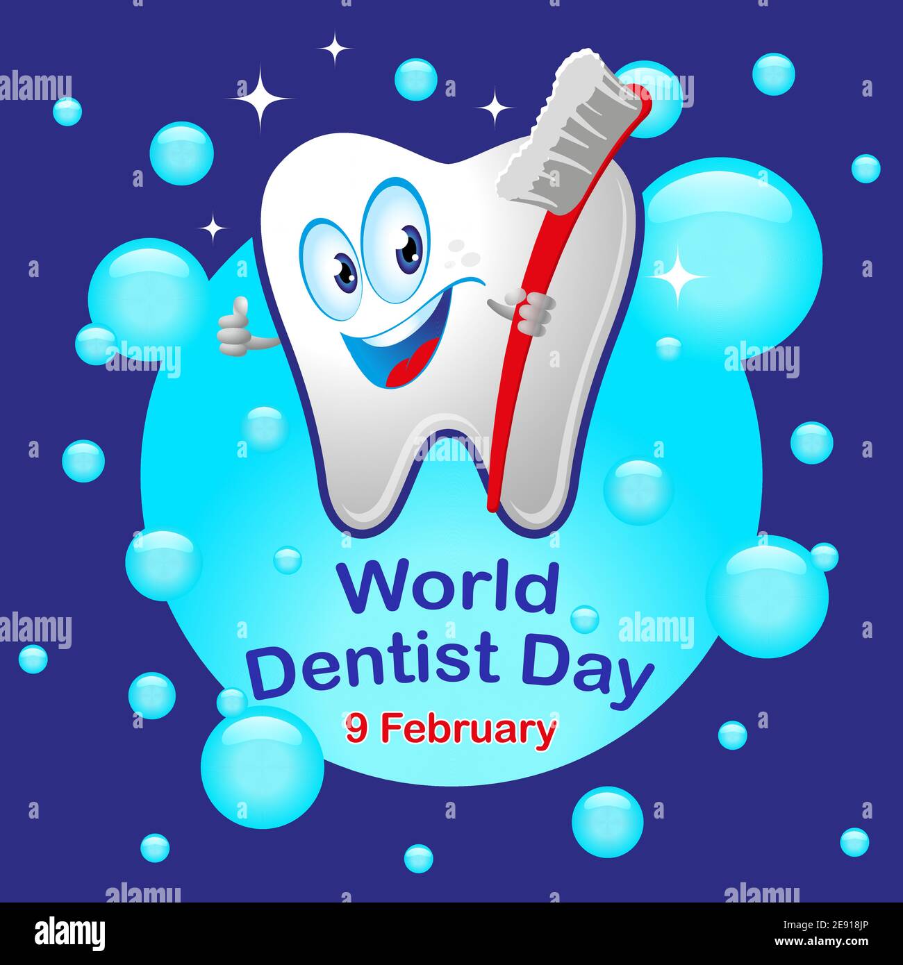World Dentist Day Stock Vector Images - Alamy