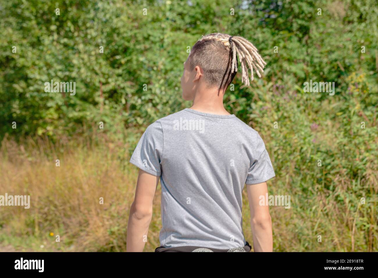 White Guy With Clean Dreads