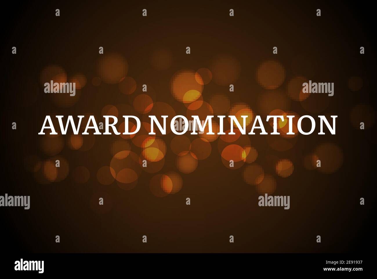 Award nomination background golden film movie vector logo ceremony ...
