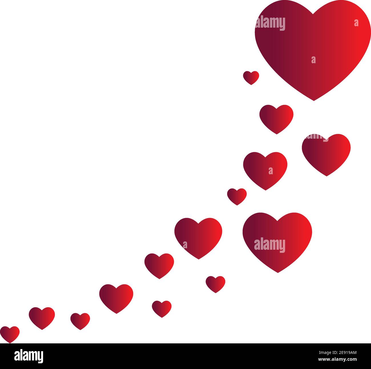 Heart Icon Vector. Perfect Love symbol. Valentine's Day sign Stock ...