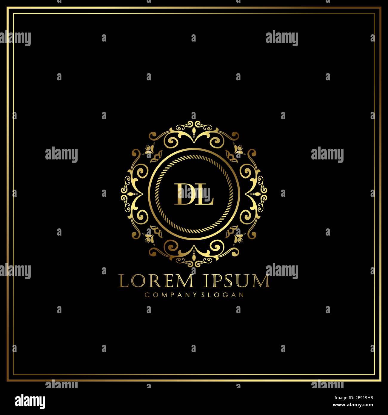 Dl brand logo hi-res stock photography and images - Alamy