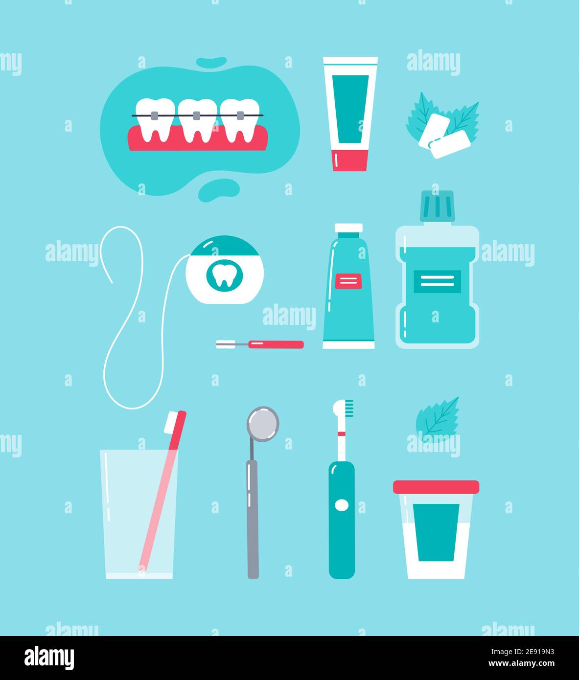 Various braces Stock Vector Images - Alamy