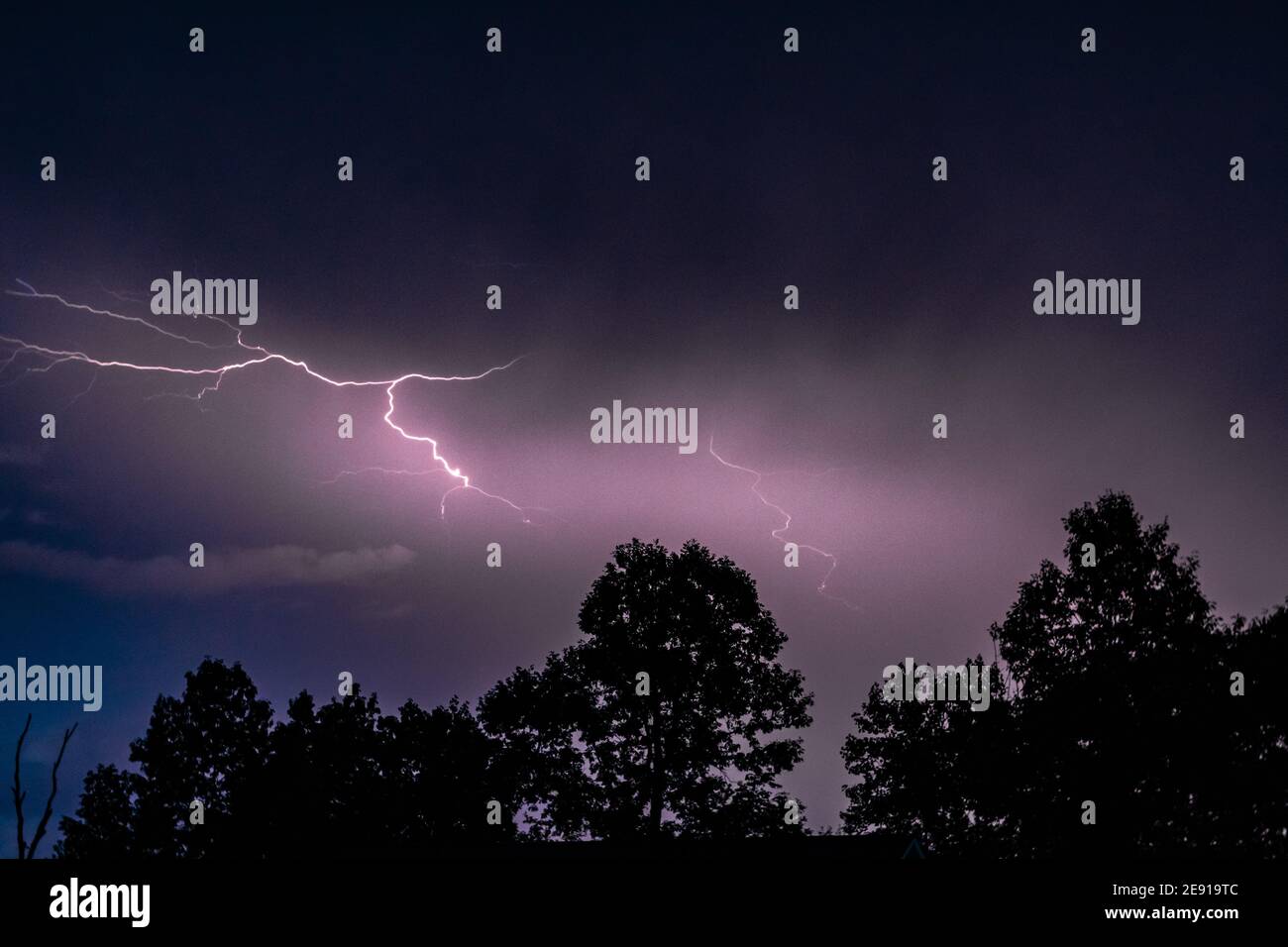First shot of lightning Stock Photo - Alamy