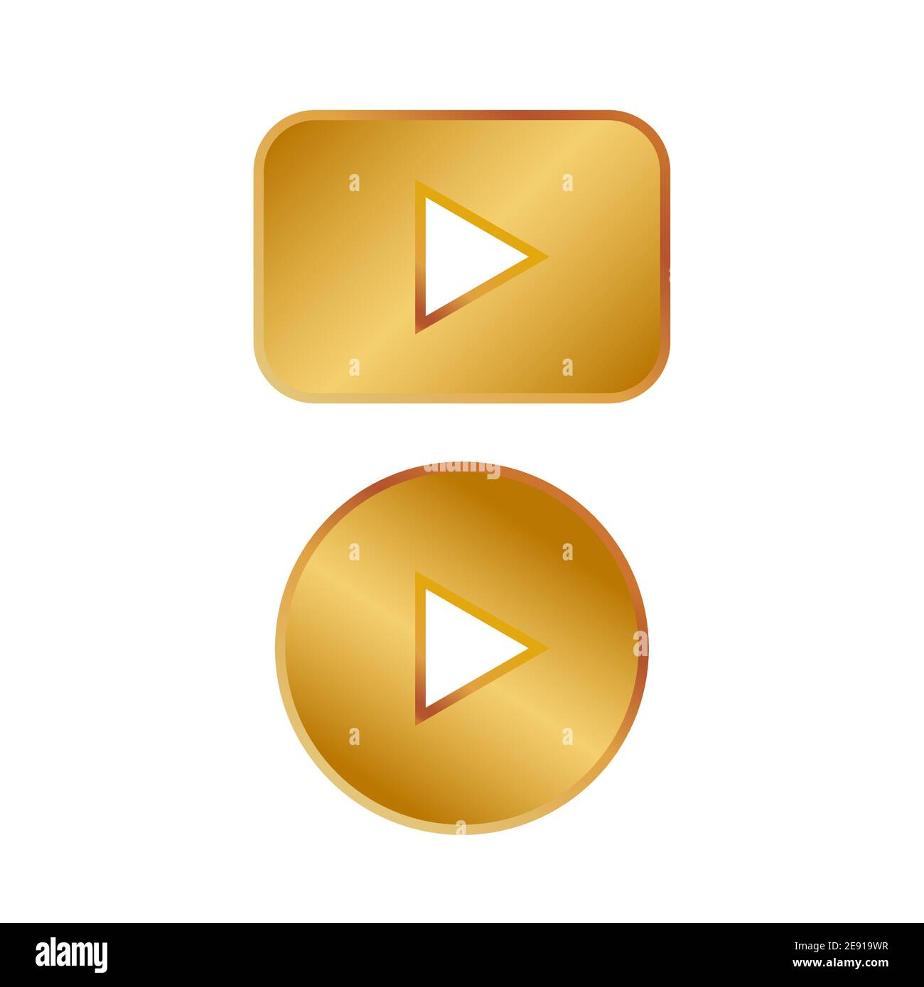 Play round button hi-res stock photography and images - Alamy