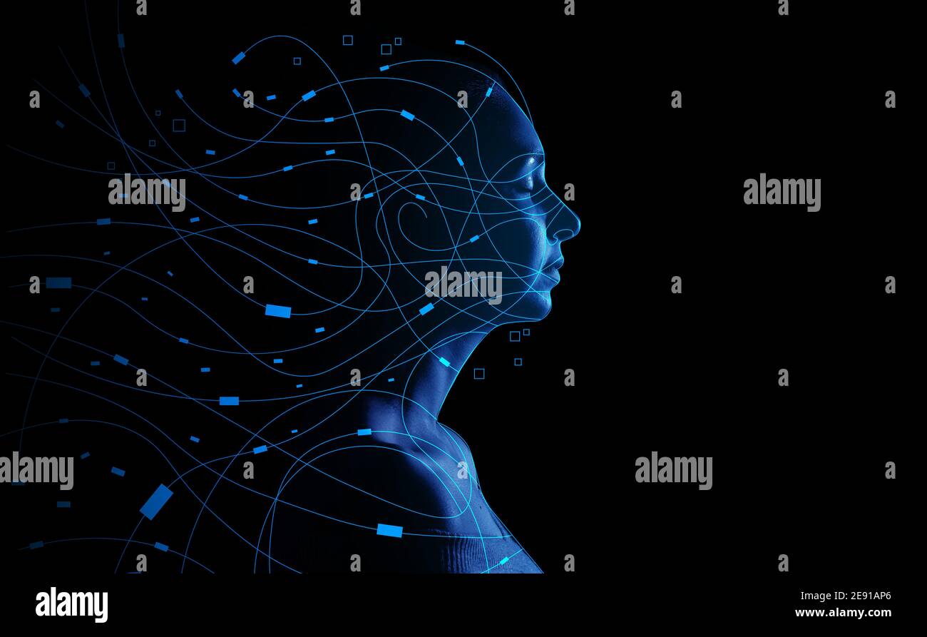 Digitization portrait hi-res stock photography and images - Alamy