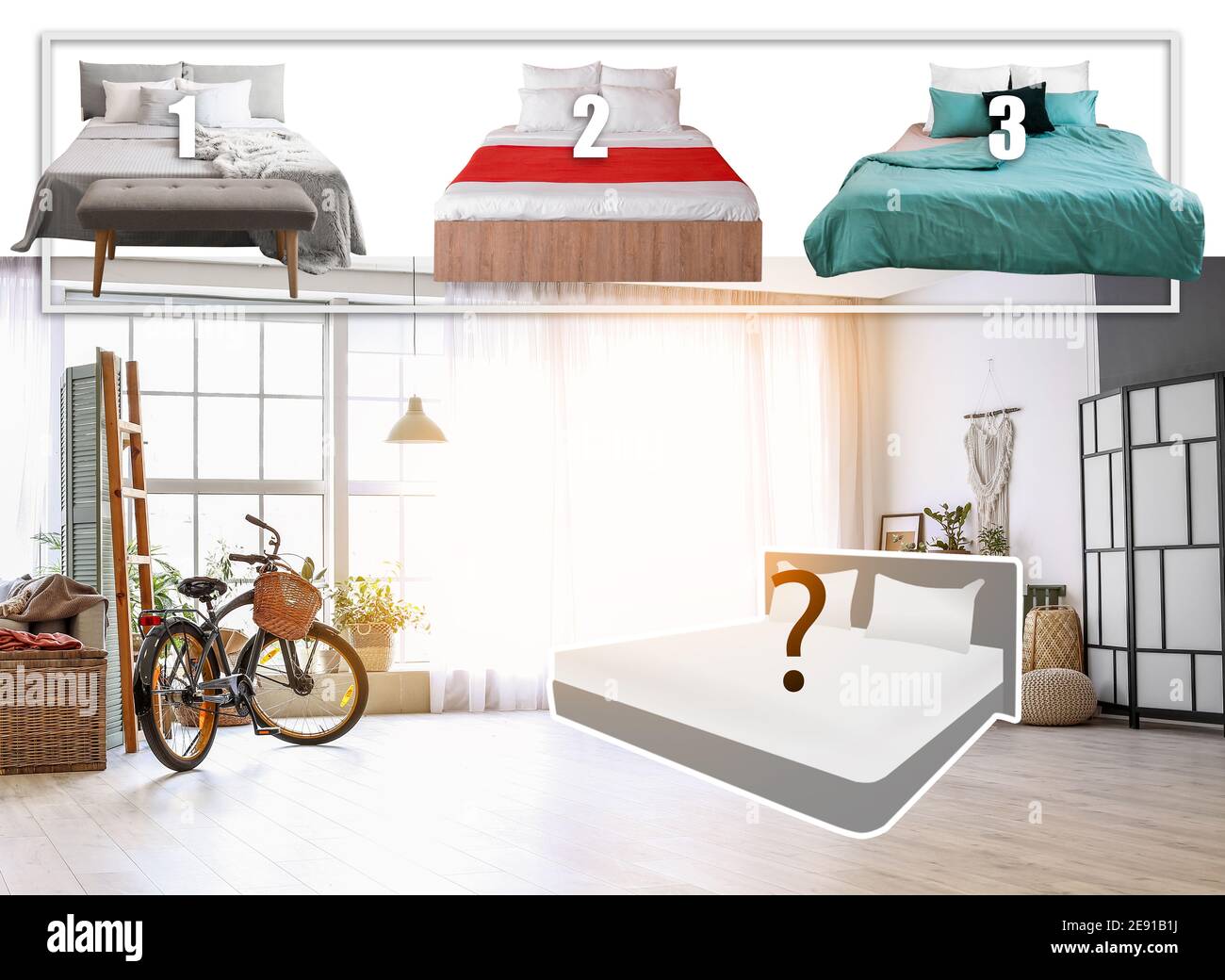 Bedding set shop hi-res stock photography and images - Alamy