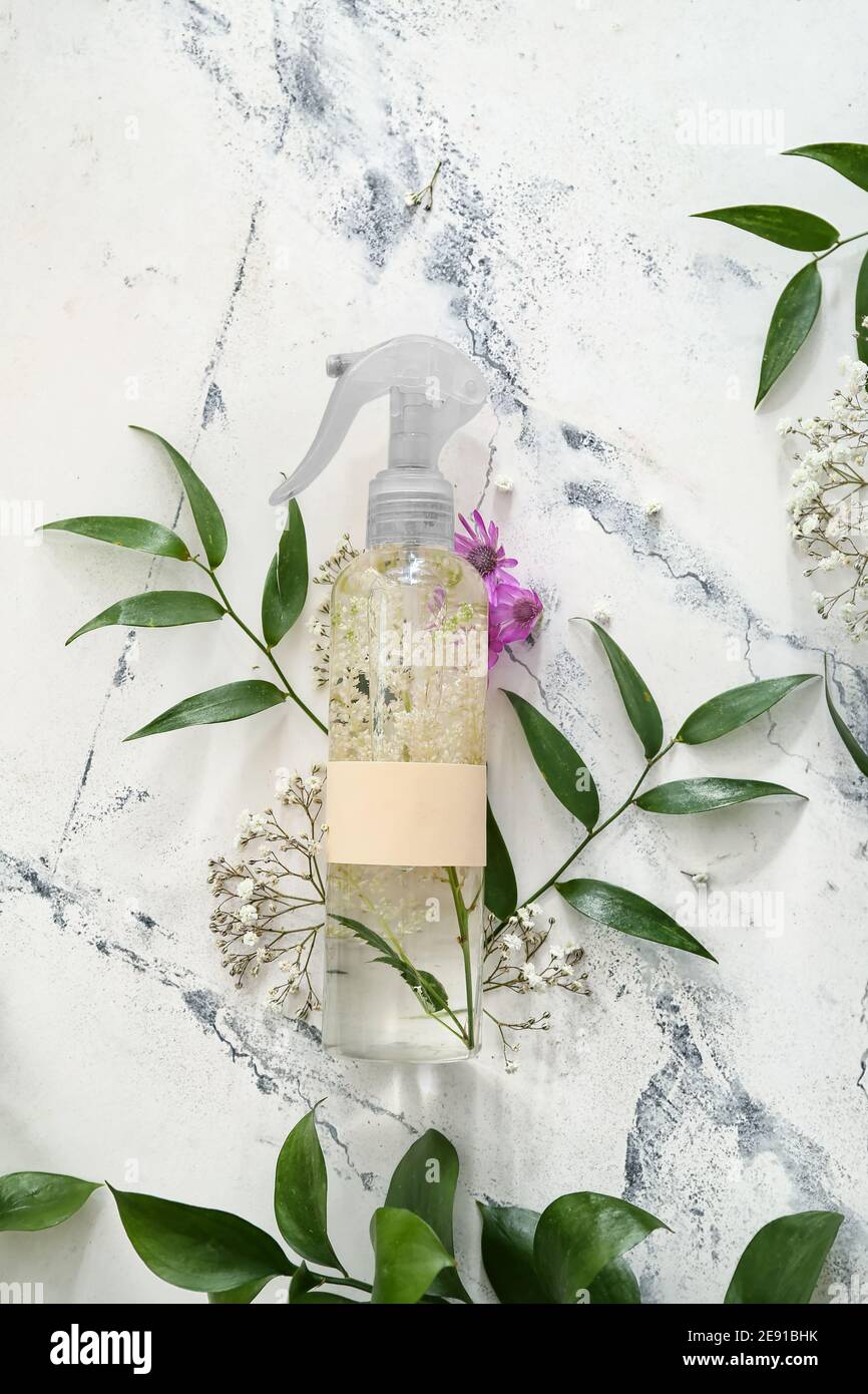 Natural air freshener on white background Stock Photo - Alamy