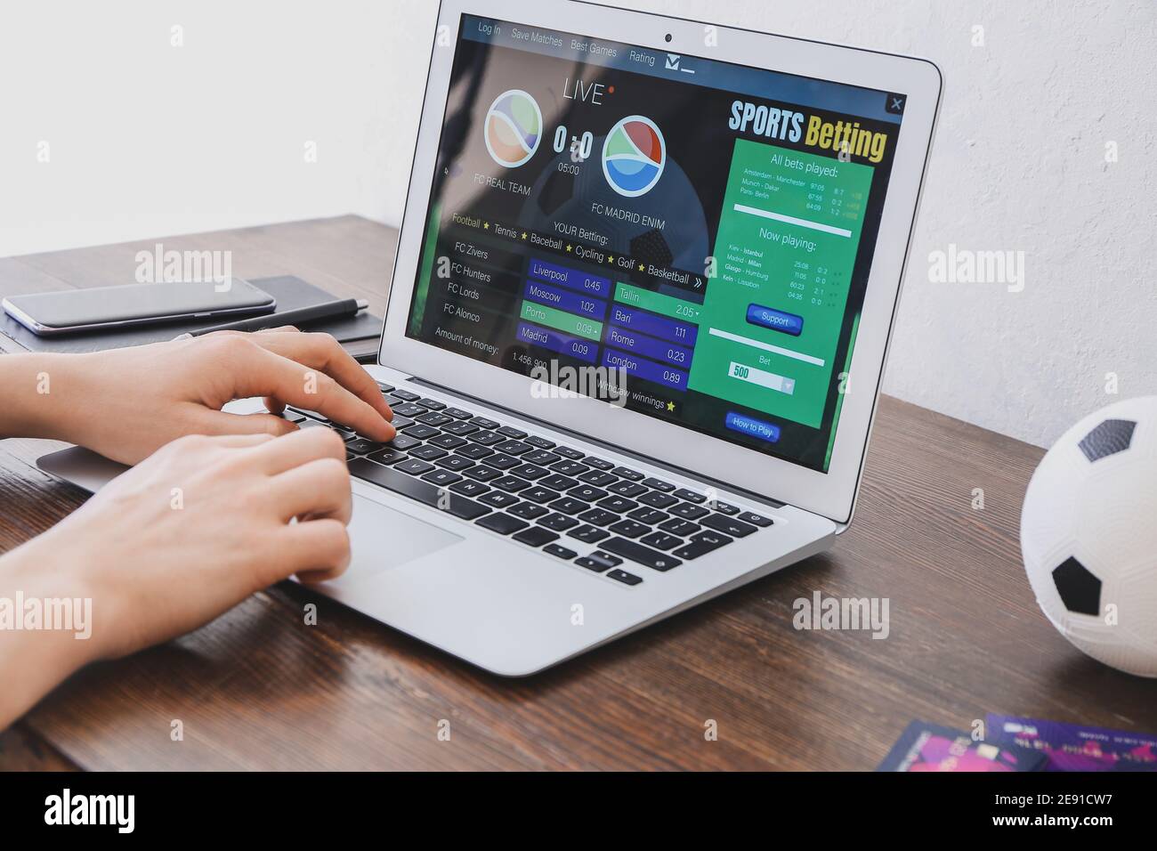 Sports wager hi-res stock photography and images - Alamy