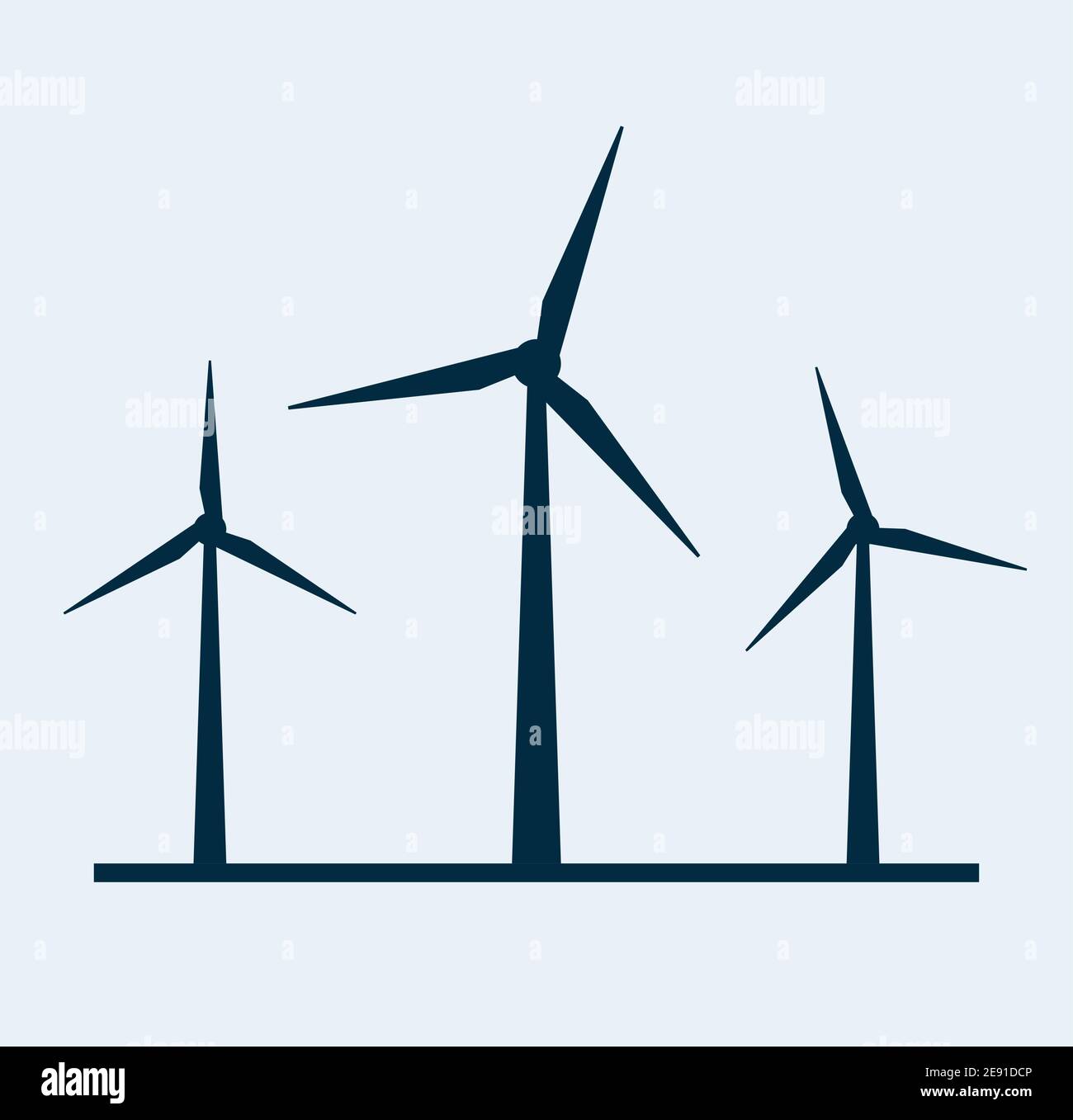 Windmill Blade Vector