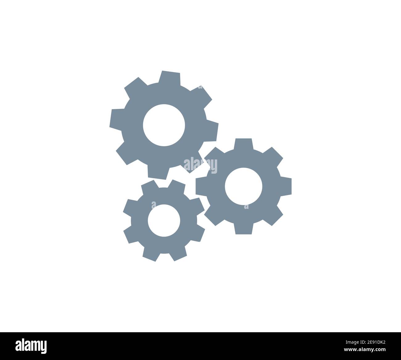 Vector gear icon wheel cog. Cogwheel machine engine gear symbol ...