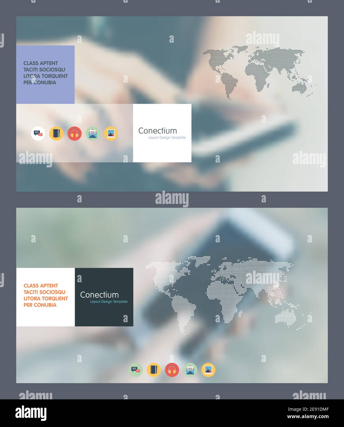 Computer screen wallpaper template for business. Corporate identity ...