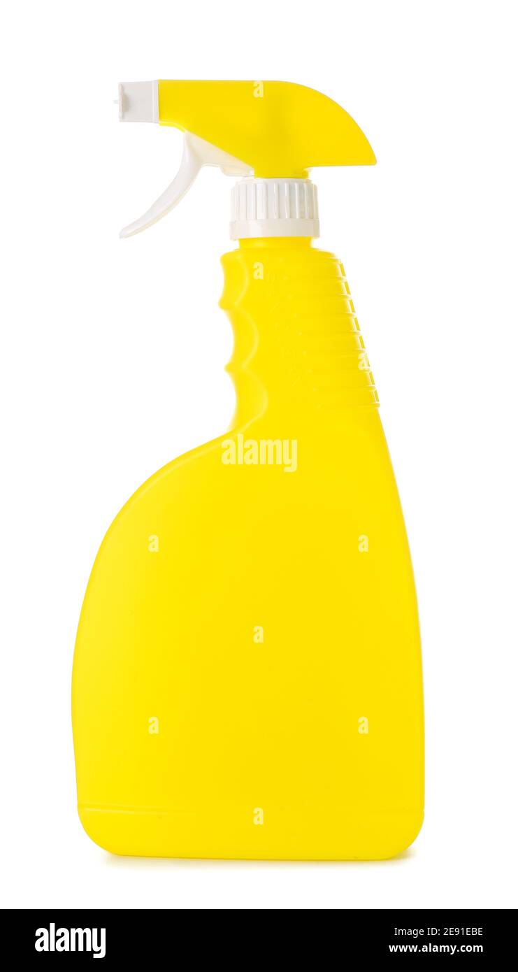 Spray bottle mockup detergent Cut Out Stock Images & Pictures - Alamy