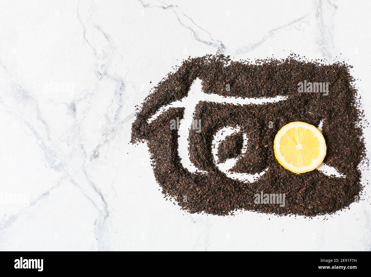 Word TEA written on dry leaves on light background Stock Photo - Alamy