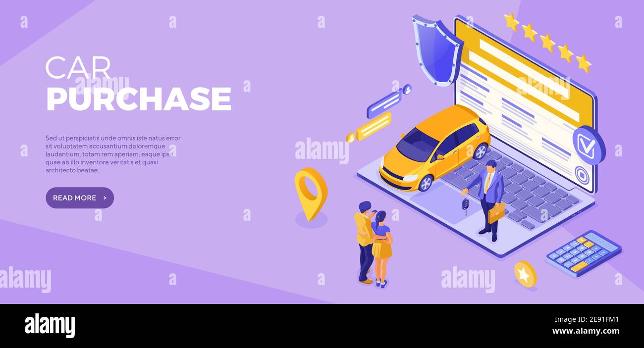 Online car purchase hi-res stock photography and images - Alamy