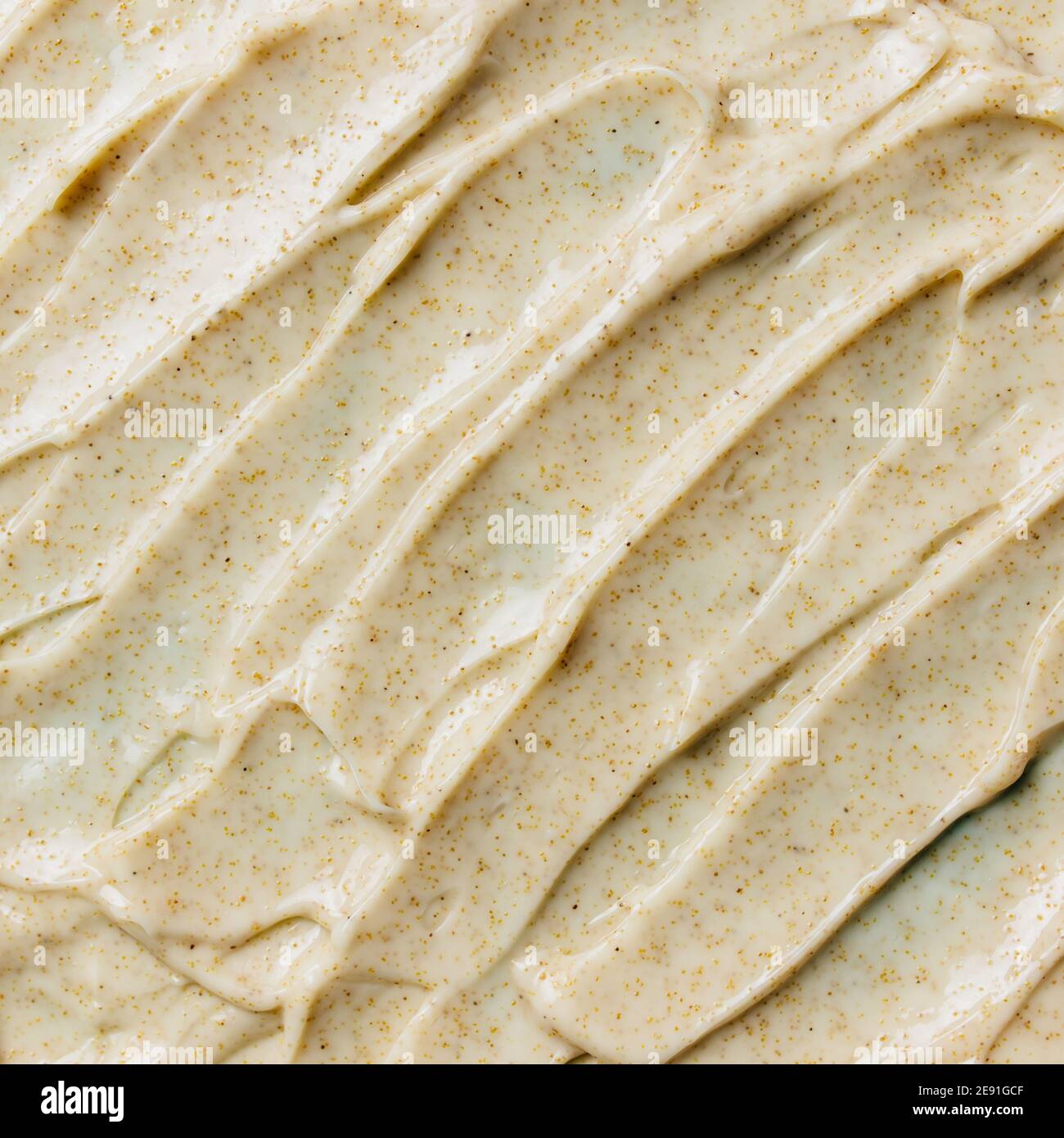 Textures from cosmetics. Body Scrub. Smears on the table Stock Photo ...
