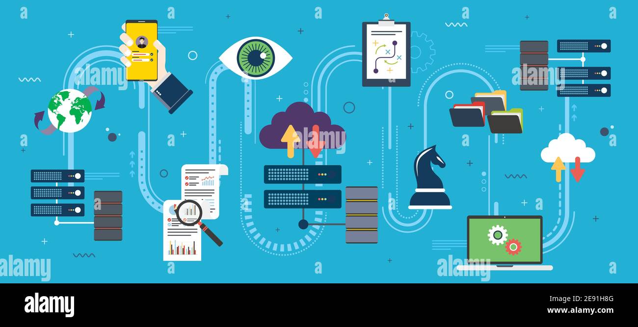 Database icon Stock Vector Images - Alamy