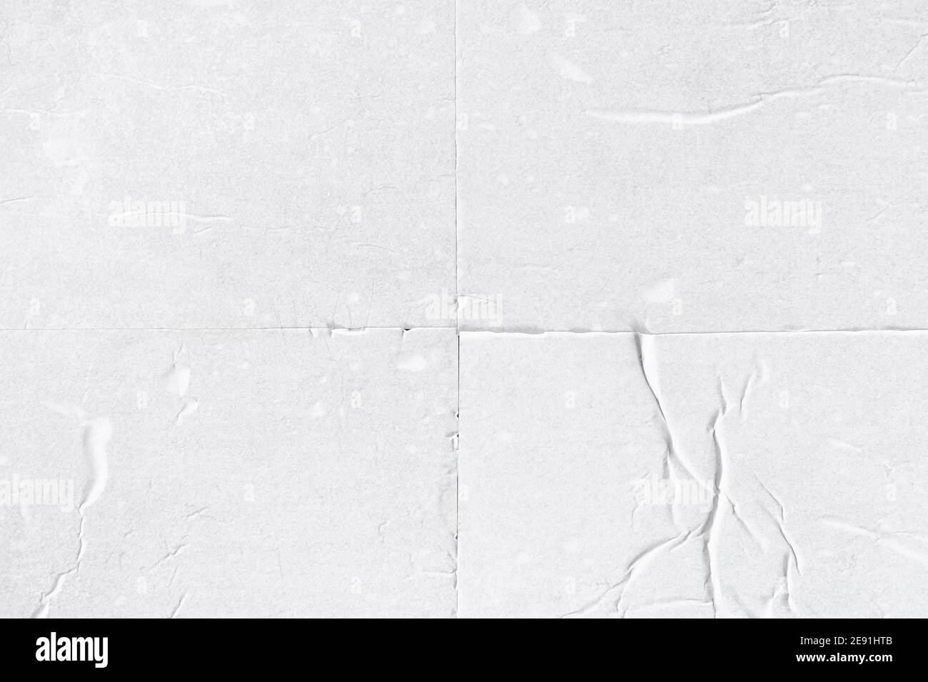 Texture of creased white paper Stock Photo - Alamy
