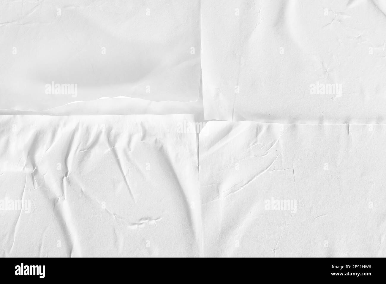 Texture of creased white paper as background Stock Photo - Alamy