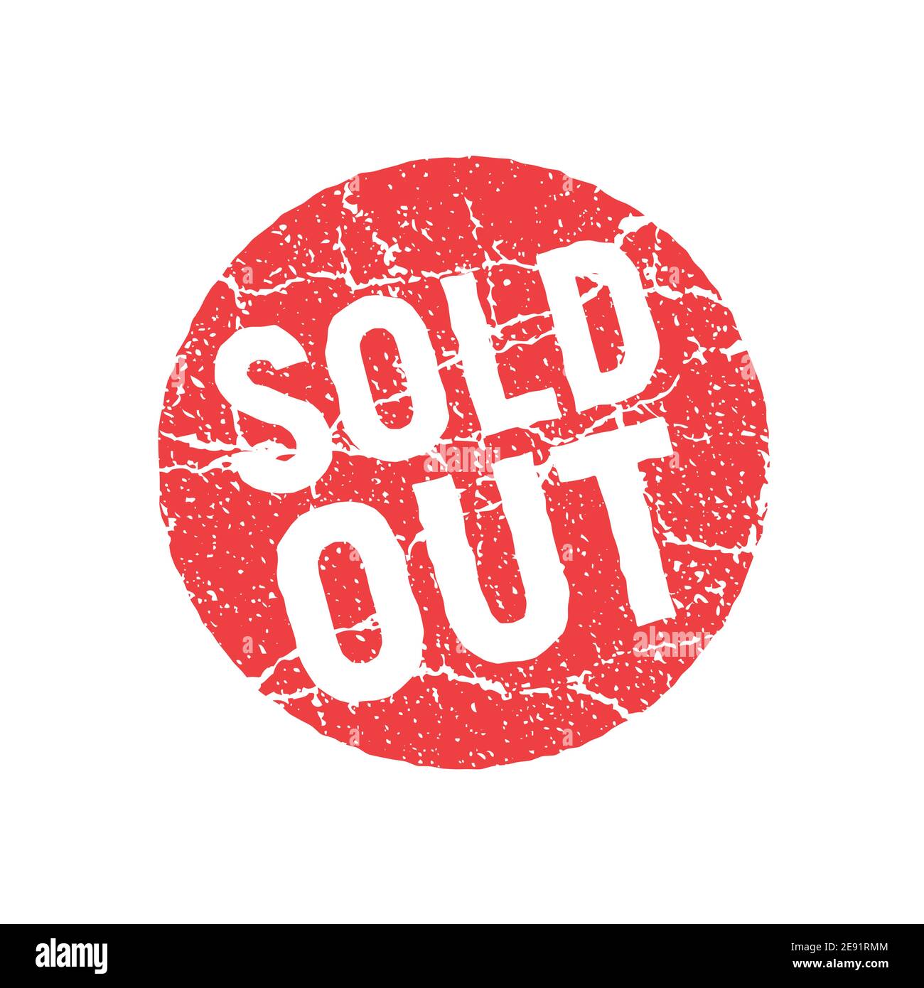 Sold stamp vector icon background. Sold out seal sign grunge badge ...