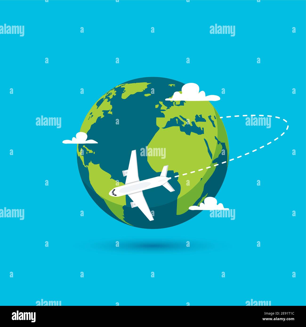 Boeing runway takeoff Stock Vector Images - Alamy