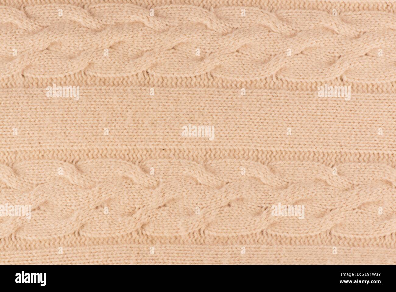 Closeup of a piece of knit fabric Stock Photo - Alamy