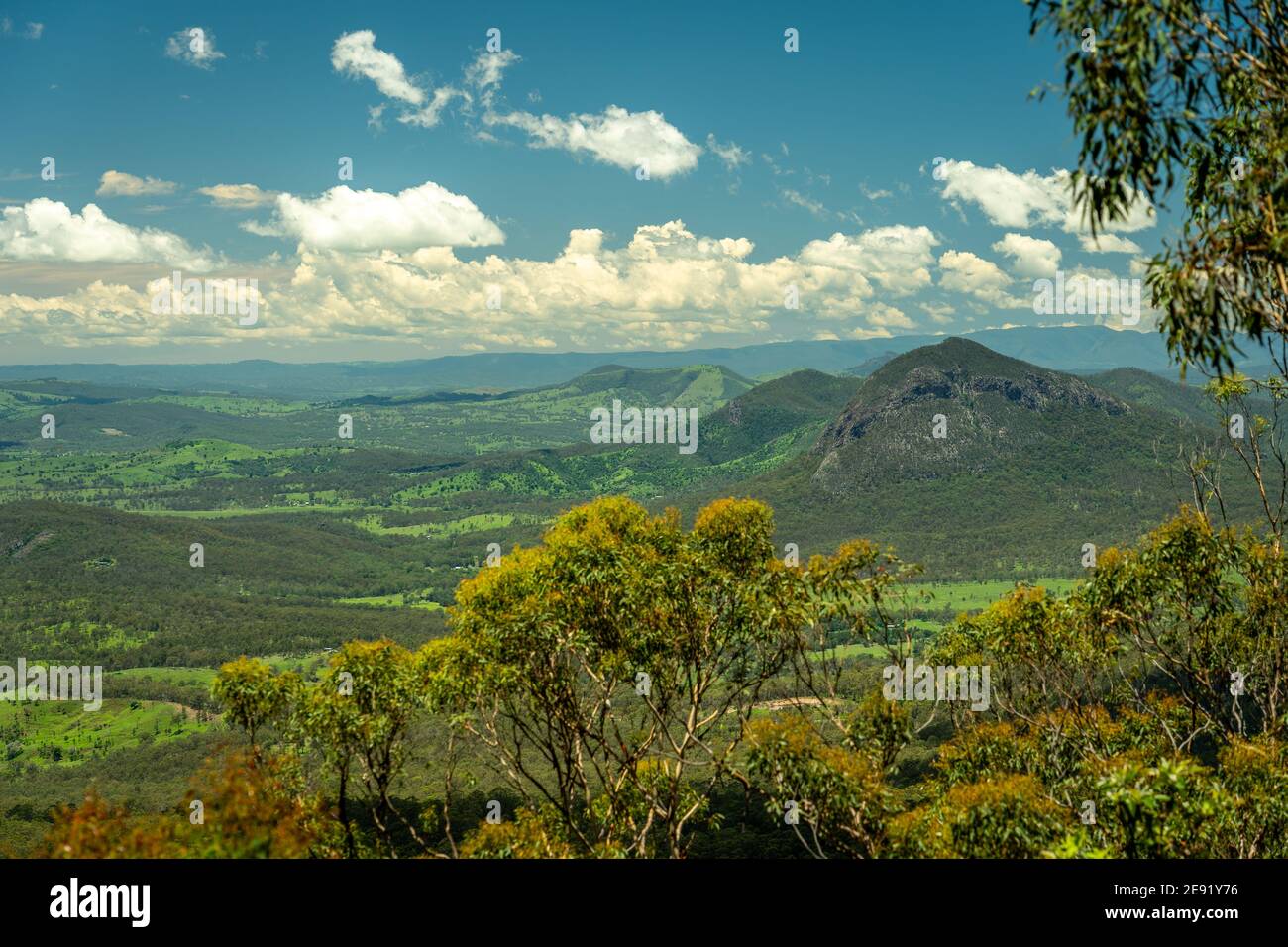 Main Range National Park lookout Stock Photo - Alamy