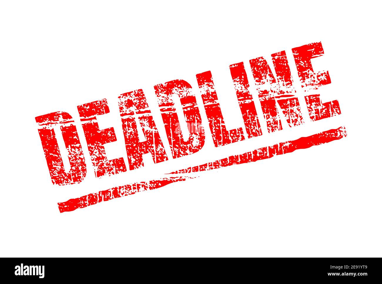 Deadline stamp. Approaching seal overdue stamp icon. Deadline red badge ...