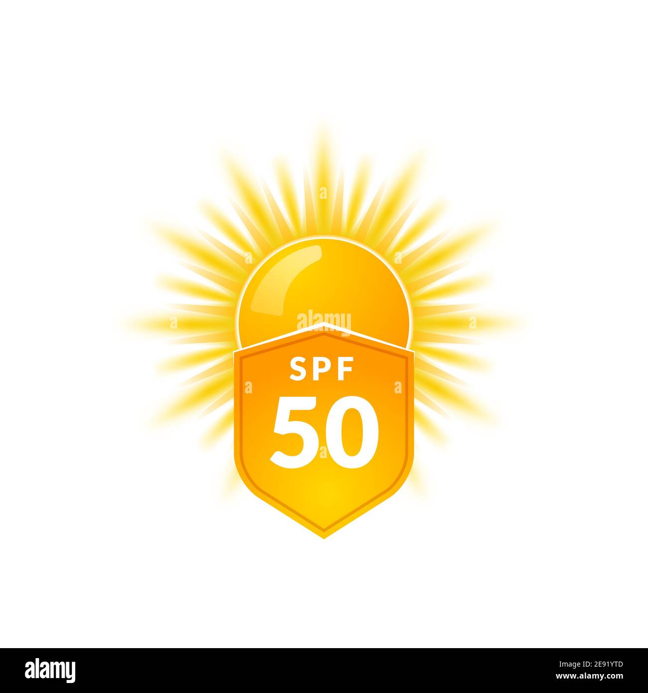 UV radiation sun block icon. Solar ultraviolet uv radiation logo 50spf ...