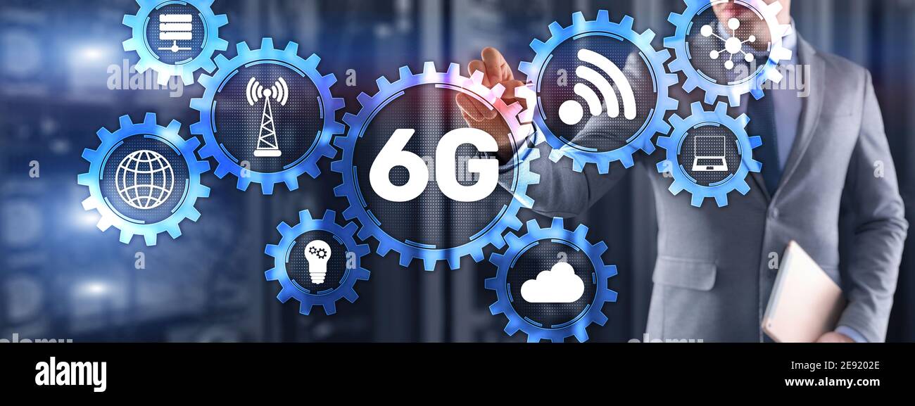 6G Modern Industry High Speed Communication Technology Stock Photo - Alamy