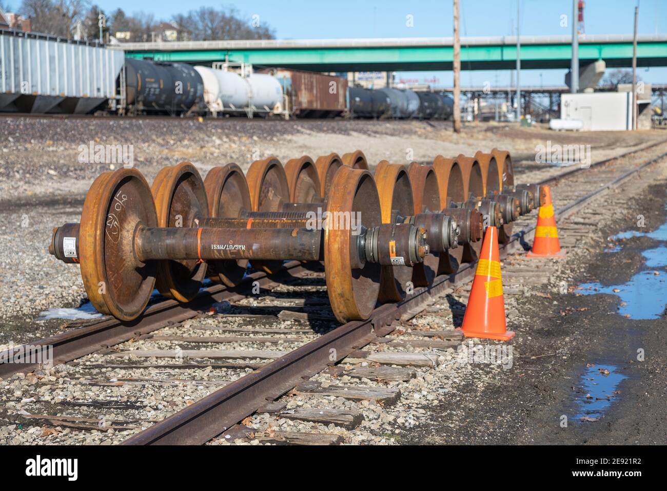 Railway Wheel High Resolution Stock Photography and Images - Alamy