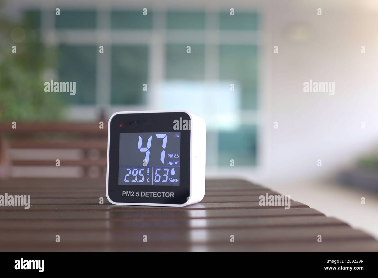 moderately high amount of 2.5 micron particulate matter air pollution ...