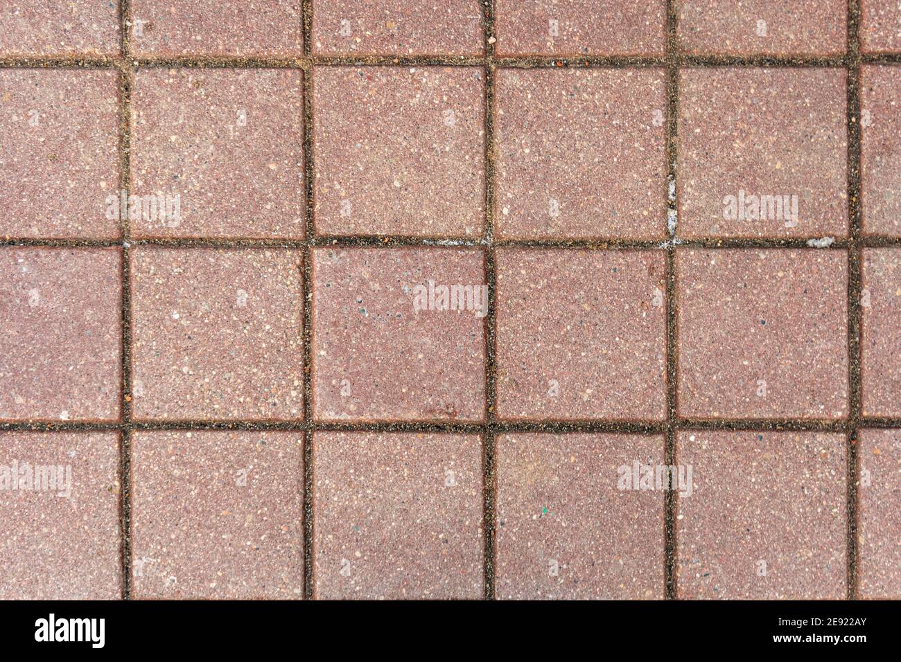 Red stone paving slabs, stone background, paving stone pattern Stock ...