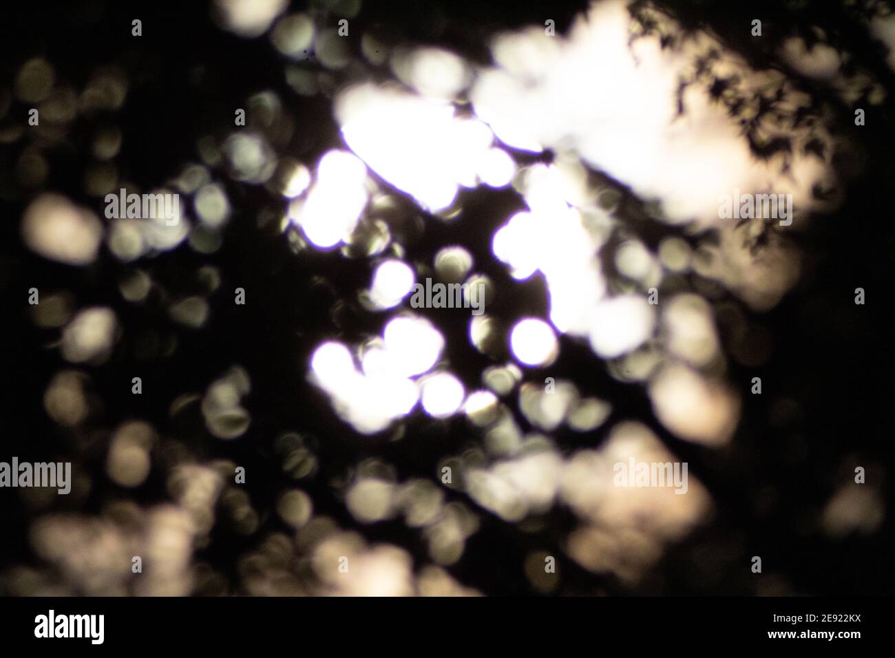 Sunrise out of Focus Stock Photo - Alamy