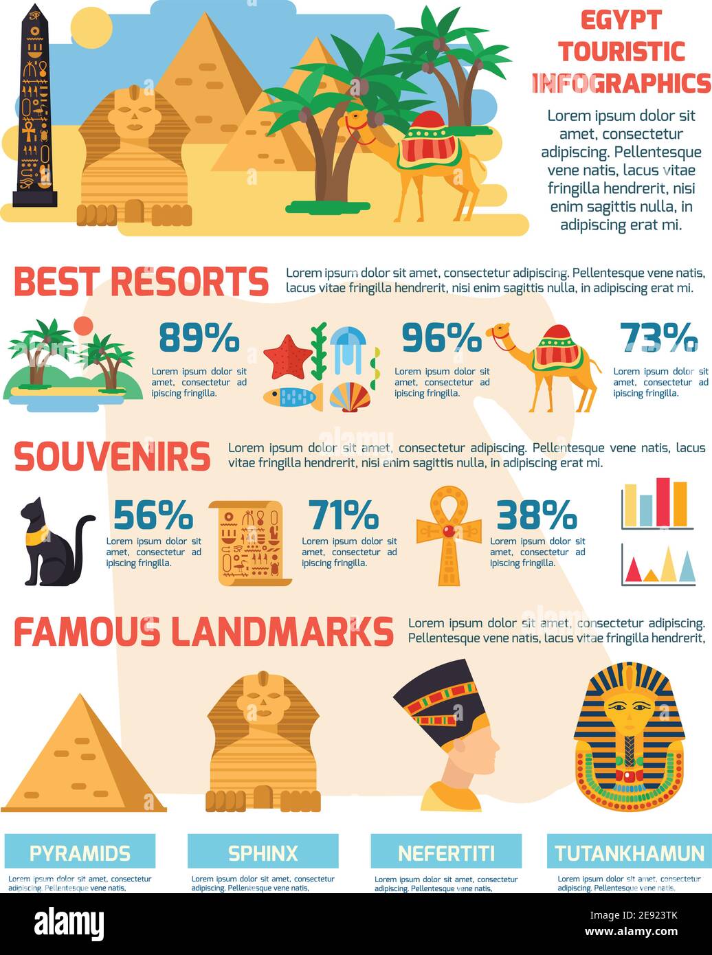 Souvenirs egypt Stock Vector Images - Alamy