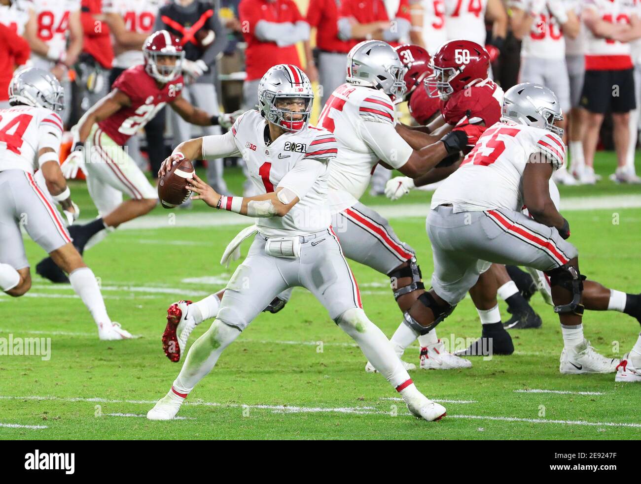 Miami Gardens, United States. 11th Jan, 2021. Ohio State Buckeyes ...