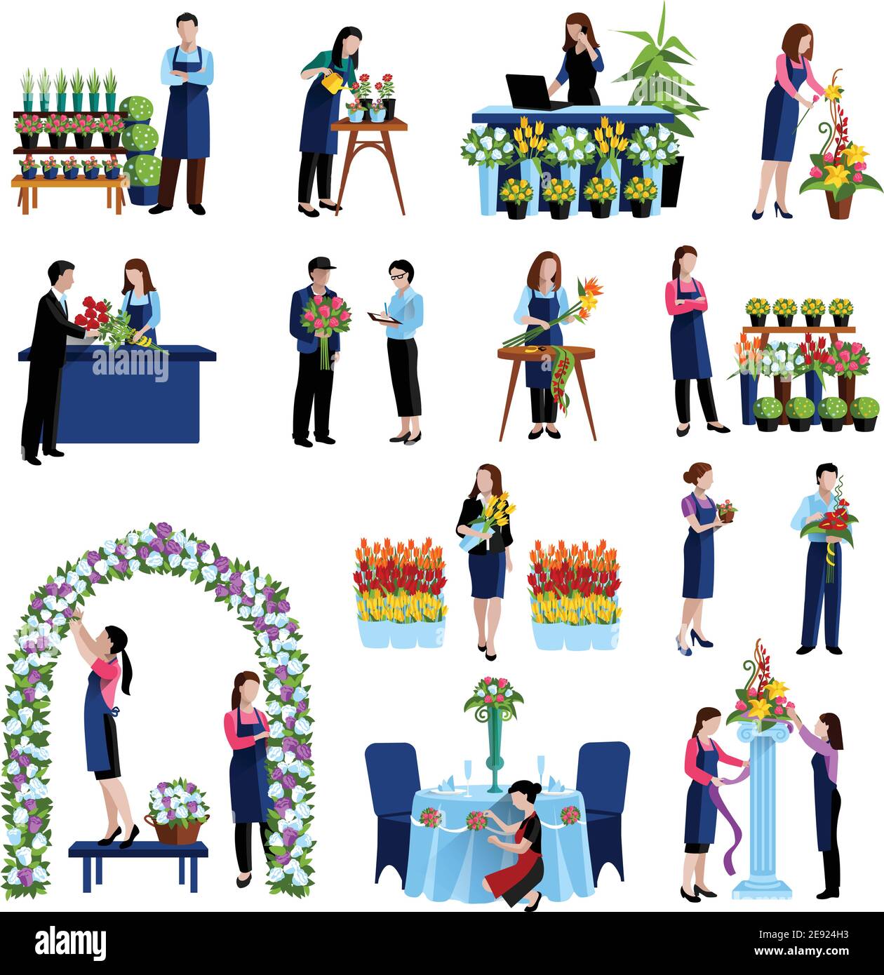 Roses market Cut Out Stock Images & Pictures - Alamy