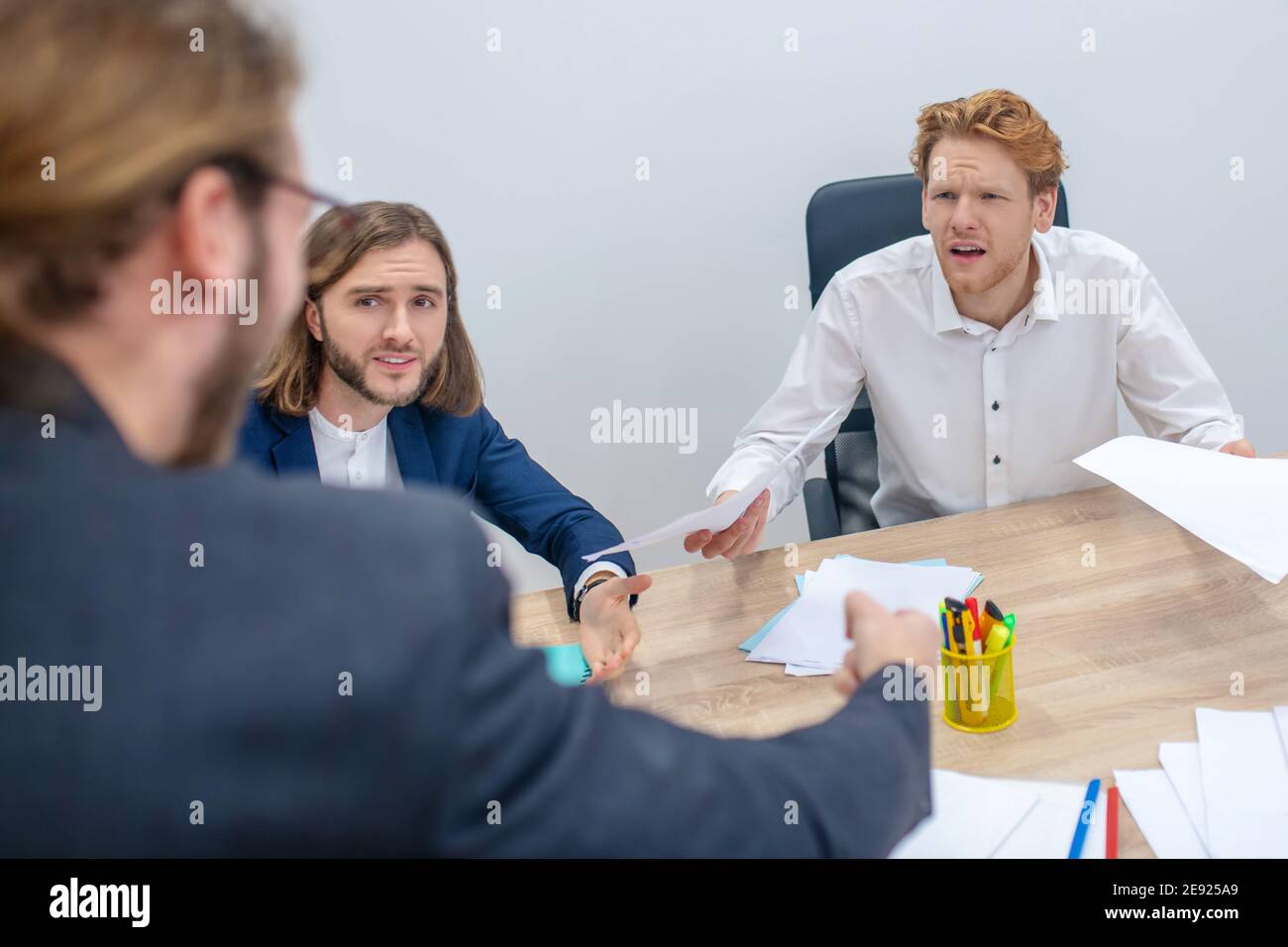 Disgruntled worker hi-res stock photography and images - Alamy